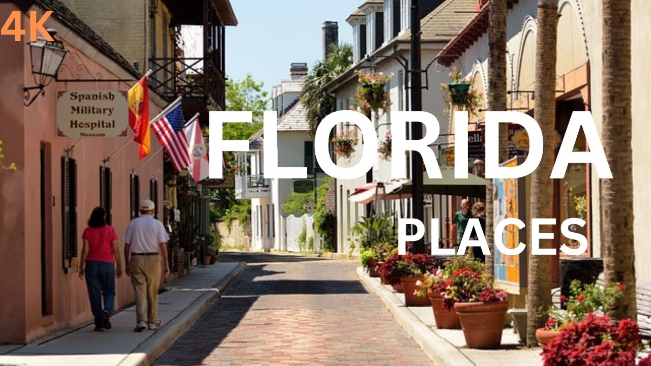 Best places to visit in florida 2023 / 4k in florida / walk in tour ...