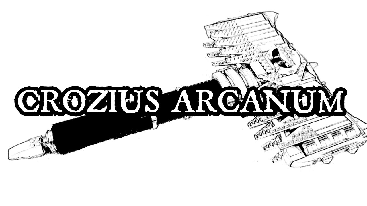 LEGO Crozius Arcanum - Warhammer 40k - Akuyamigami - YouTube
