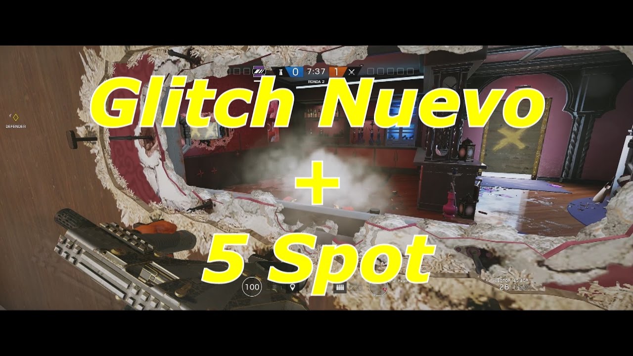 Rainbow Six Siege | Nuevo Glitch + 5 Spot - YouTube