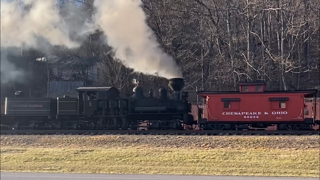 Cass Scenic Railroad: Christmas Train, The Last Train Ride of 2025 ...
