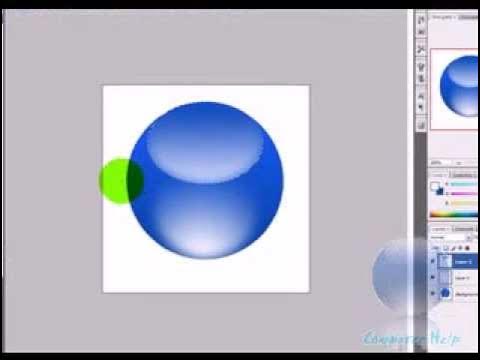 How to make an Orb in photoshop cs3 - YouTube