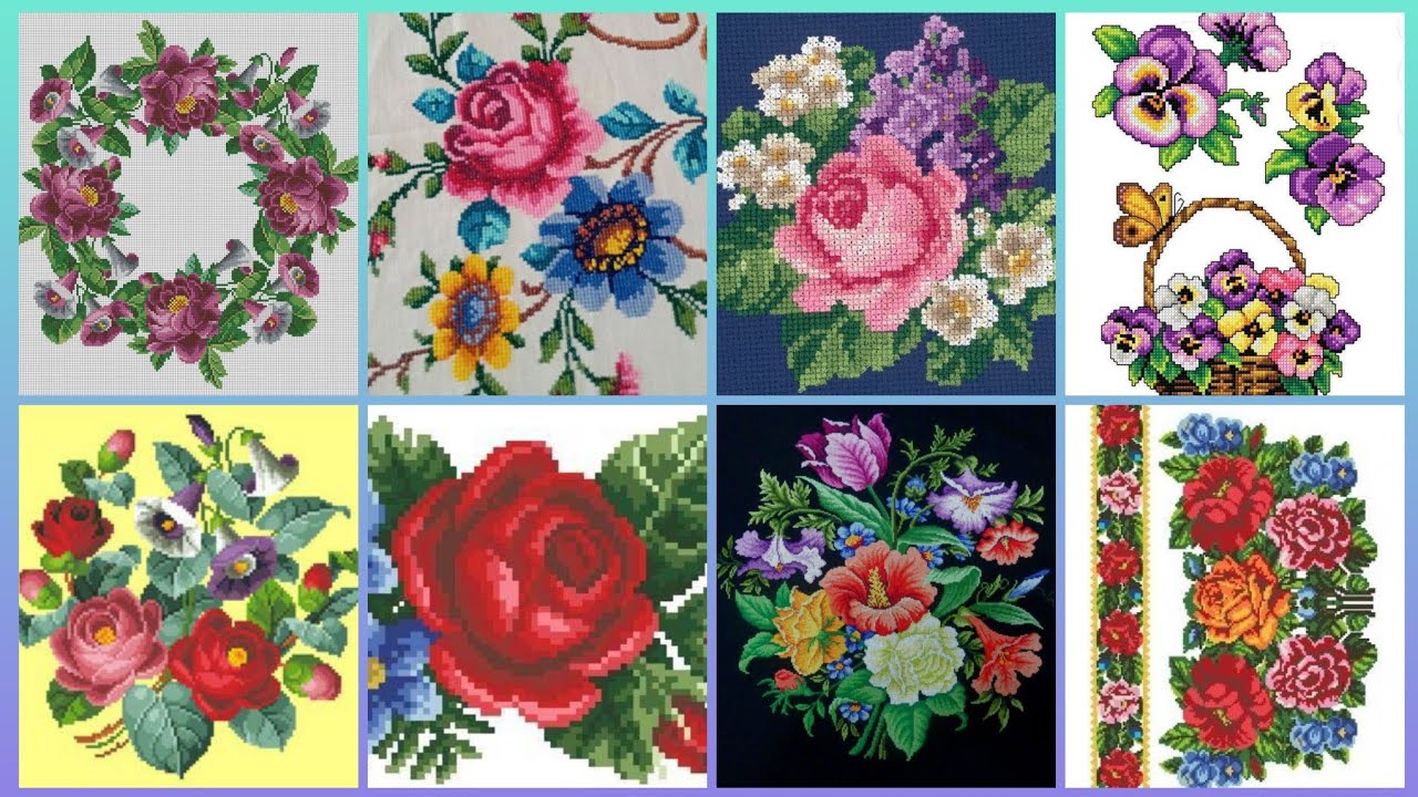 #1 Most Beautiful and Unique New Cross Stitch Patterns For Everything # ...