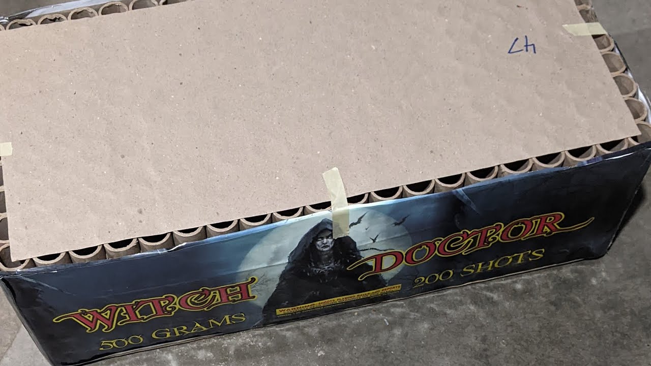 300 Subs! Witch 🧙 Doctor 💊 Firework (500g) {200shot} [mfg2020] - YouTube