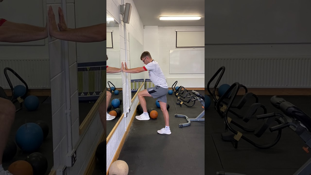 acceleration- wall drill posture hold - YouTube
