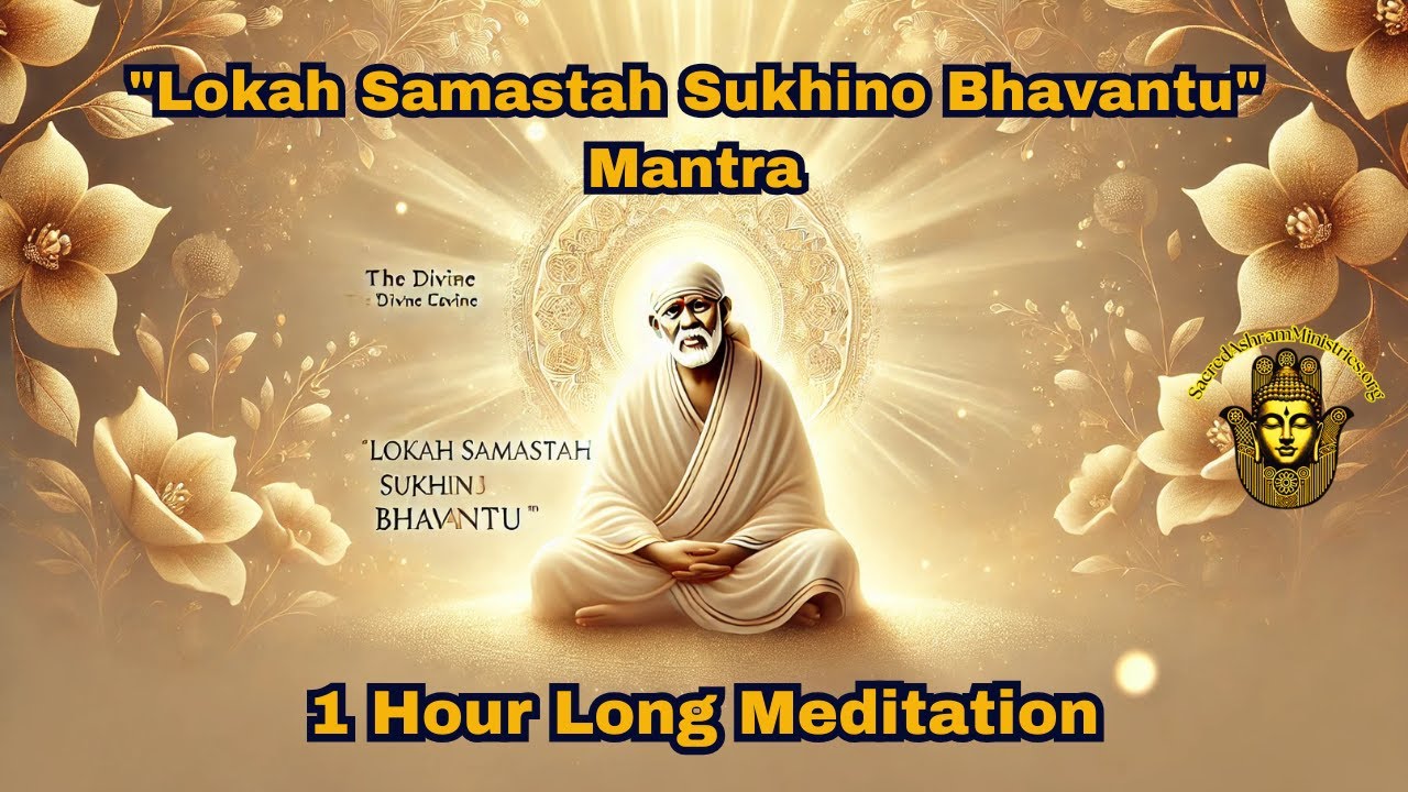 Lokah Samastah Sukhino Bhavantu Mantra 1 Hour #Meditation # ...