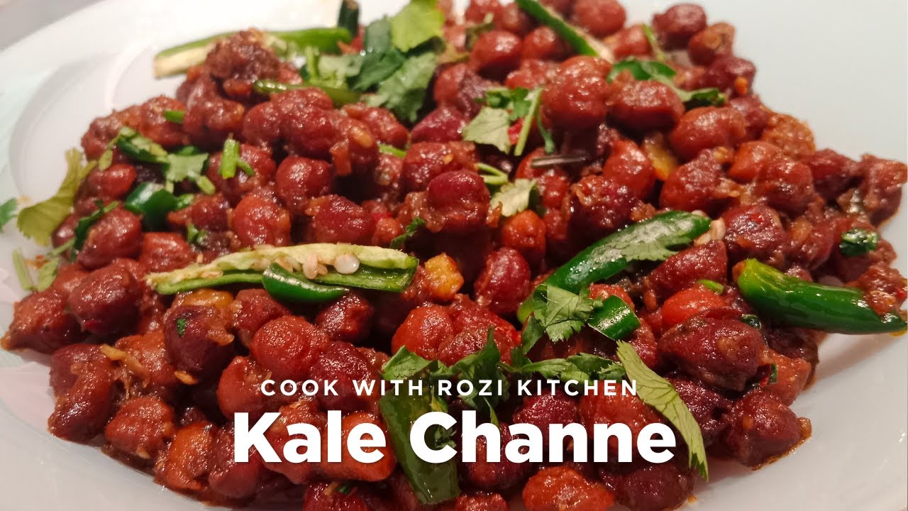 Bhune hue Kale Chane | Kale Chane Masala Recipe | کالے چنے بنانے کا نیا ...