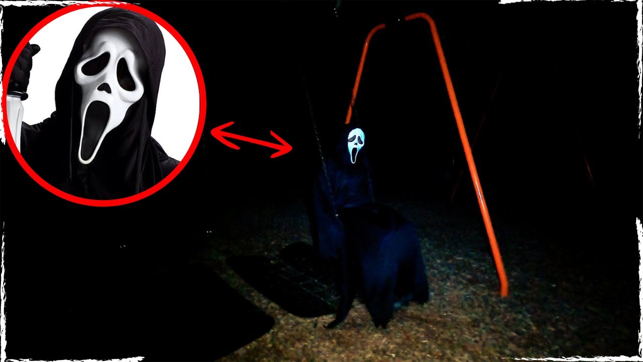 GhostFace Attacks at Creepy Haunted Park in the Dark! - WeeeClown ...