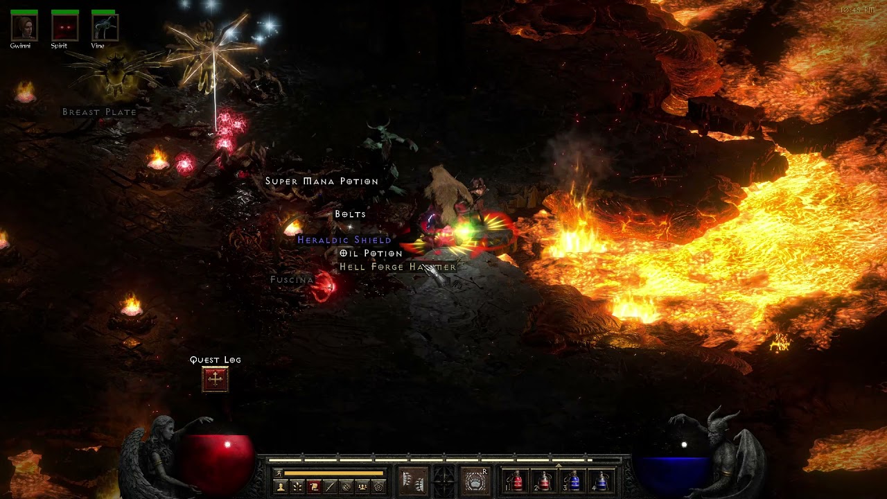 Diablo 2 Resurrected Wearbear Hardcore Nightmare Hellforge - YouTube