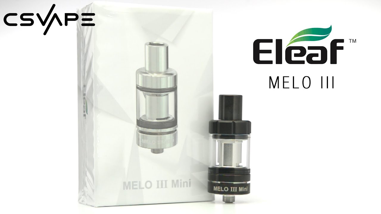 Eleaf Melo III Tank Product Overview - YouTube
