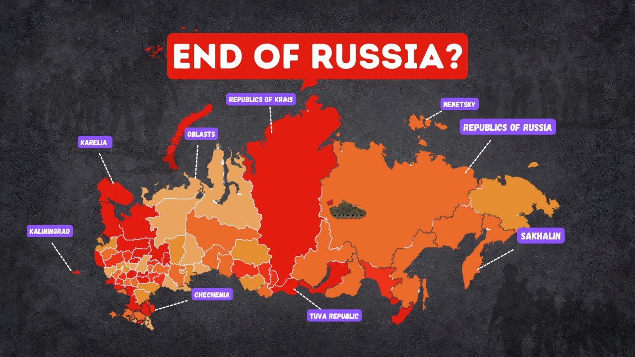 What If Russia Broke Up? russian ukraine war, geopolitics nato vs ...