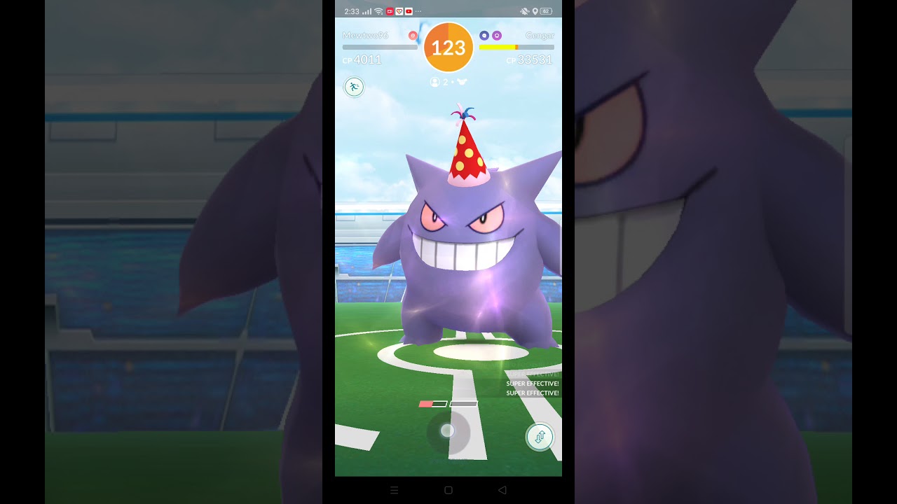 Party Hat Gengar Duo Raid - YouTube