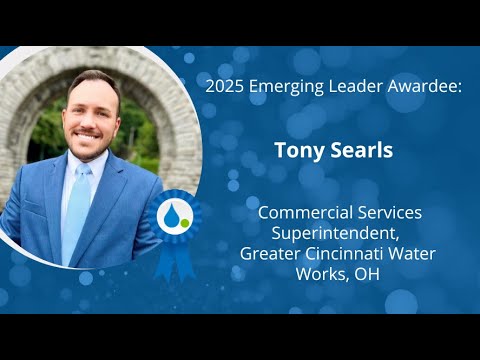 Tony Searls - 2025 Emerging Leader Award Video - YouTube