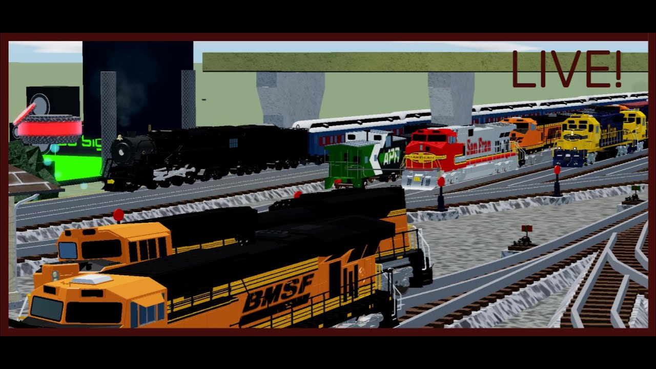 Building A Train Layout LIVE! | Roblox Ro Scale Sandbox - YouTube