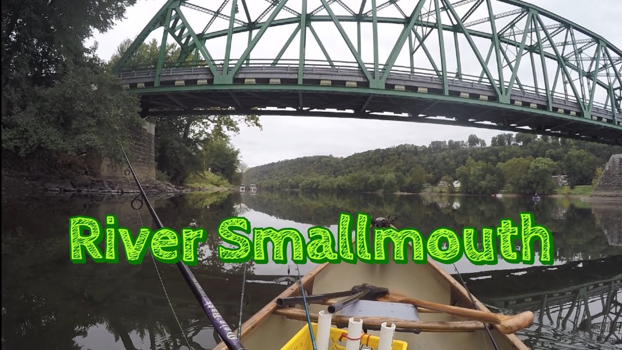 Fishing a New Delaware River Location - YouTube
