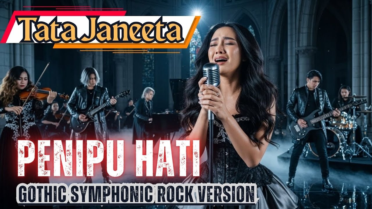 🎵 Tata Janeeta – Penipu Hati 🔥 Gothic Symphonic Metal Ballad (Emosional ...