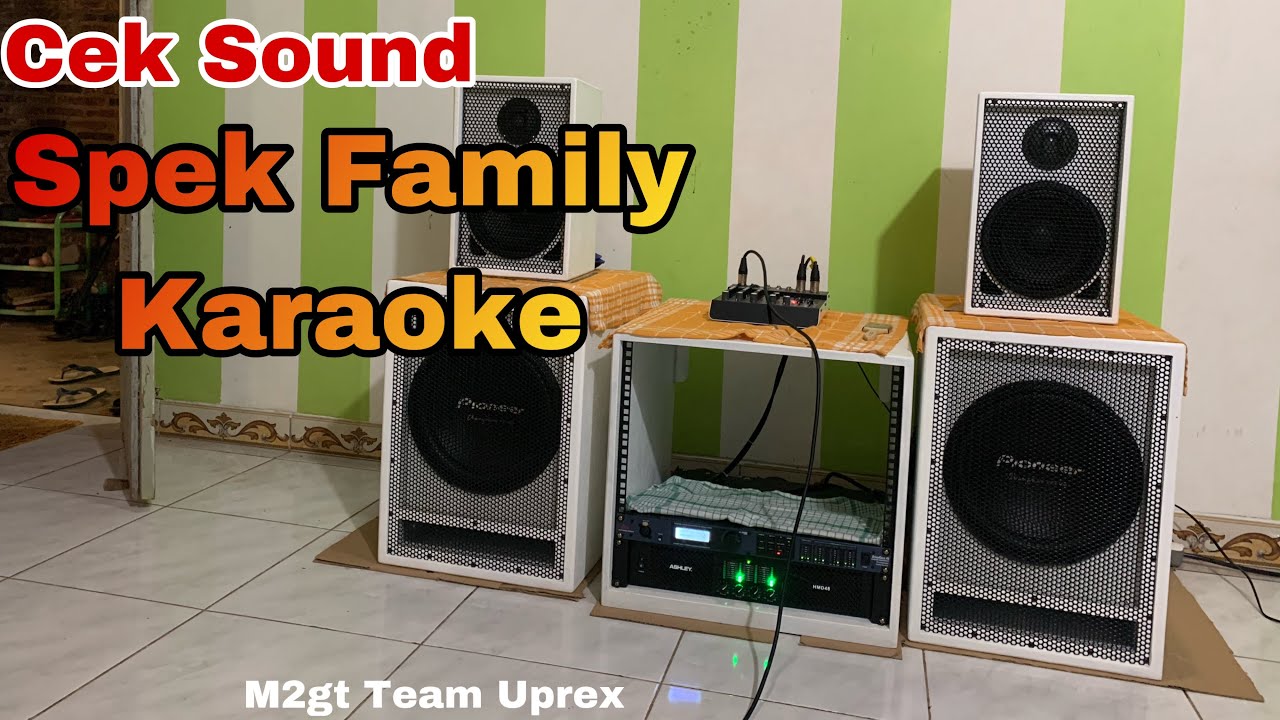 Cek Sound // Sound Miniatur Family Karaoke // Home Karaoke - YouTube
