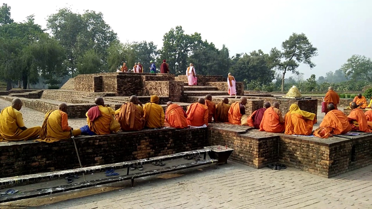 Vihara Jetavana - India - YouTube