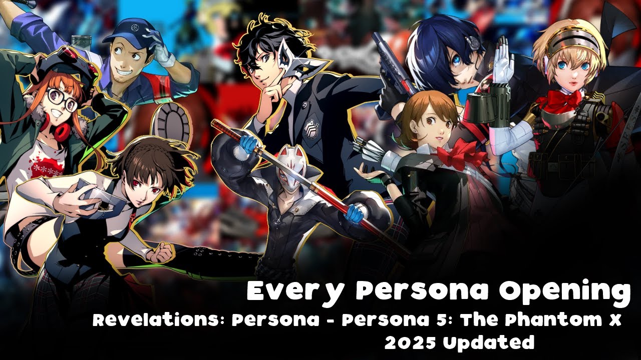 Every Single Persona Opening Compilation | 1995 - 2025 - YouTube