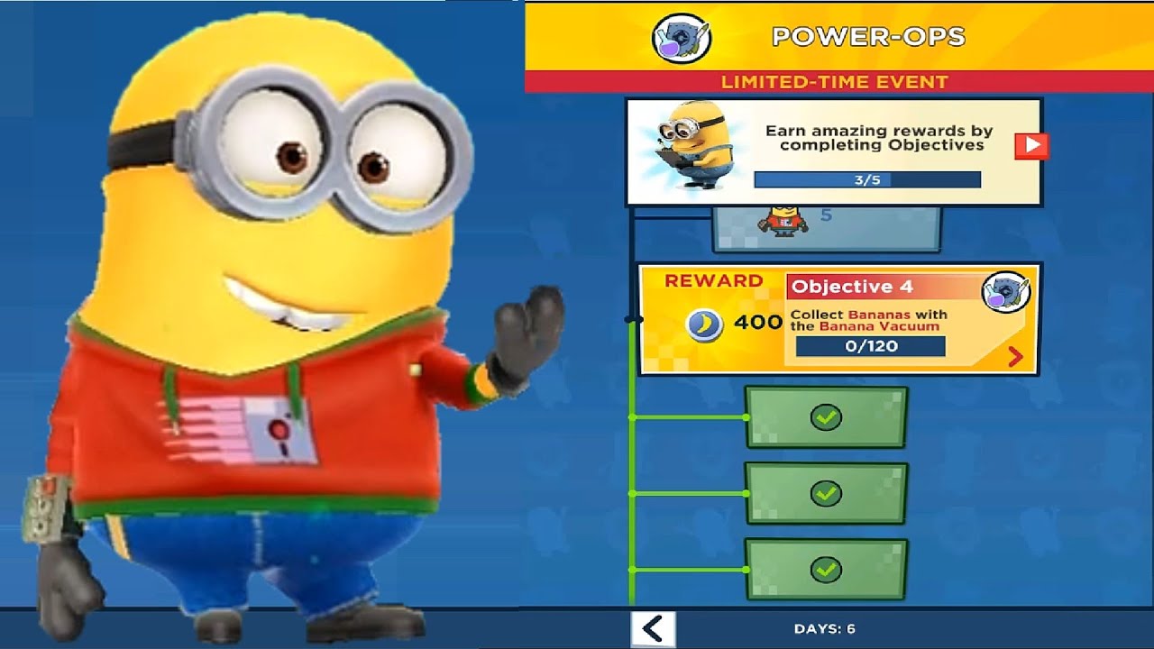 Coder Minion rush Power-OPS LIMITED-TIME EVENT objective 4 gameplay ...