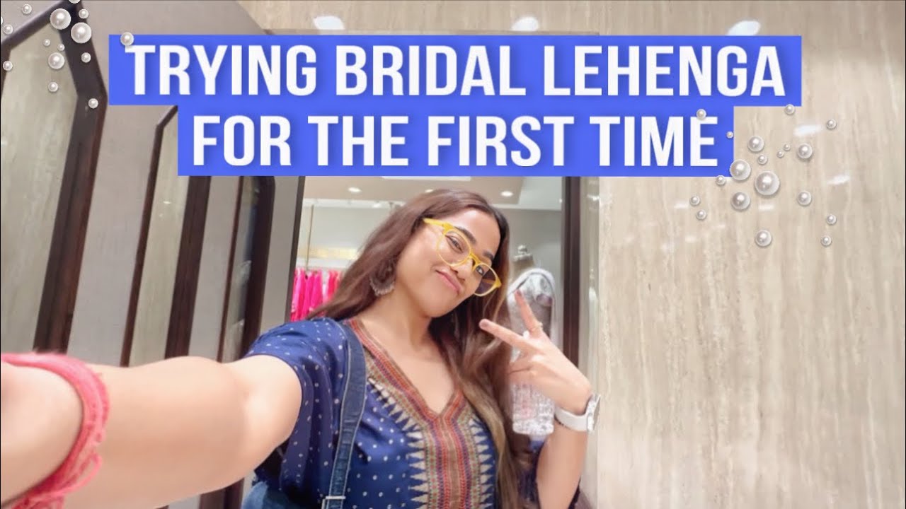 Bridal Lehenga peheli baar pehena ⁠@ShriyaJainOfficial - YouTube