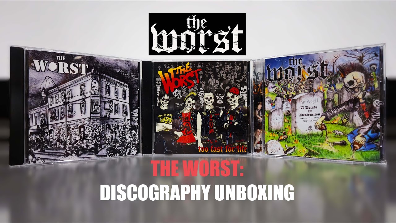 The Worst Discography (2006 - 2017) CD Unboxing - YouTube