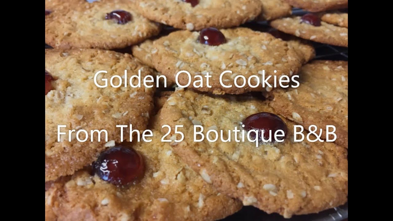 Golden Oat Cookies - YouTube