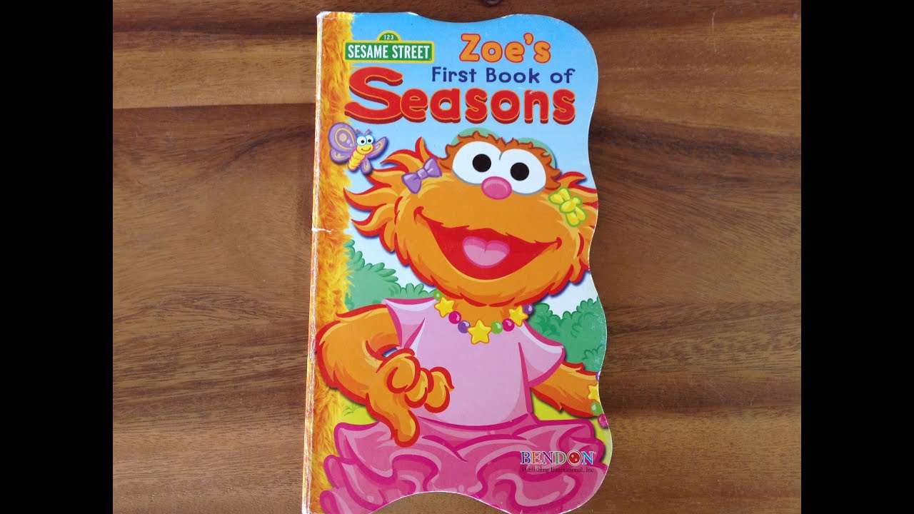Sesame Street: Zoe's First Book of Seasons Read Aloud - YouTube