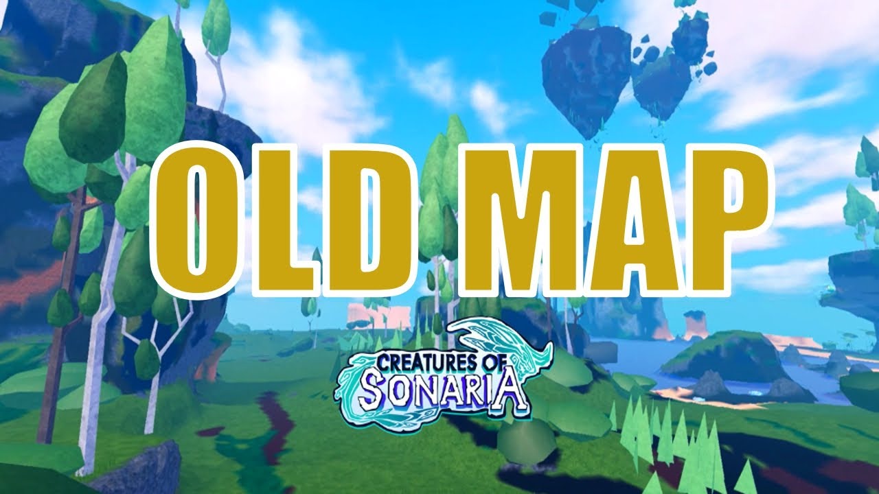LEGACY Creatures of Sonaria MAP! - YouTube
