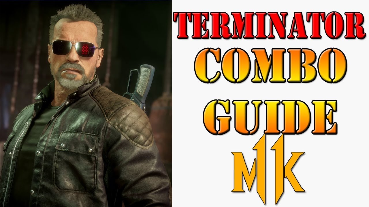 Mortal Kombat 11 - Terminator Combo Guide - YouTube