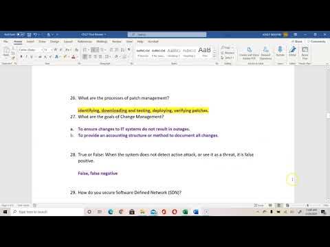 CIS27: Final Review - YouTube