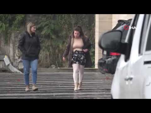 Kandil gecesi camide hakaretler yağdıran kadın adliyede