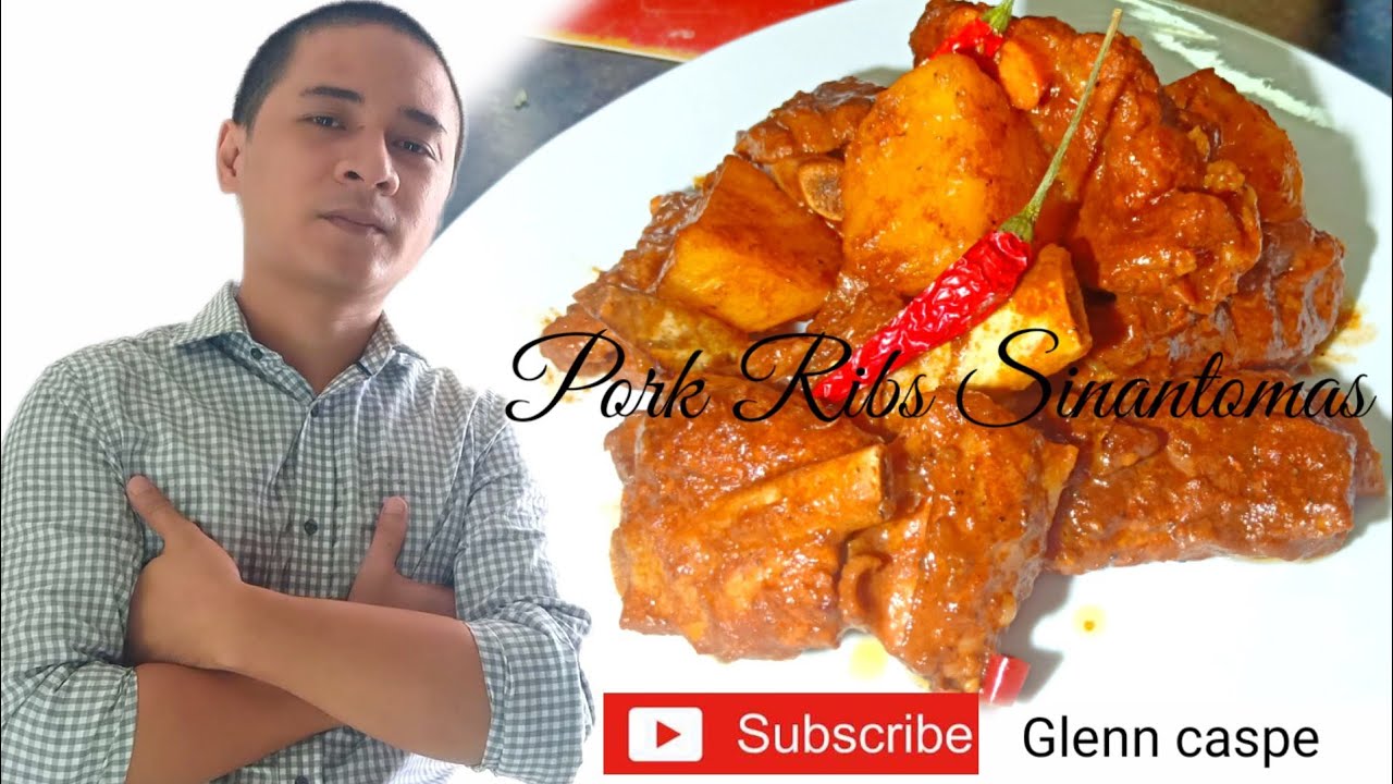 Sinantomas (pork ribs) - YouTube