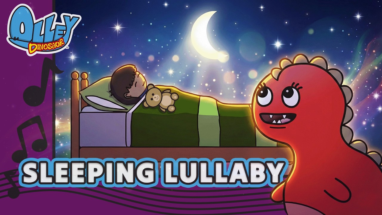 SLEEPING LULLABY - Music Video | Olley Dinosaur | Learn Sing Explore ...
