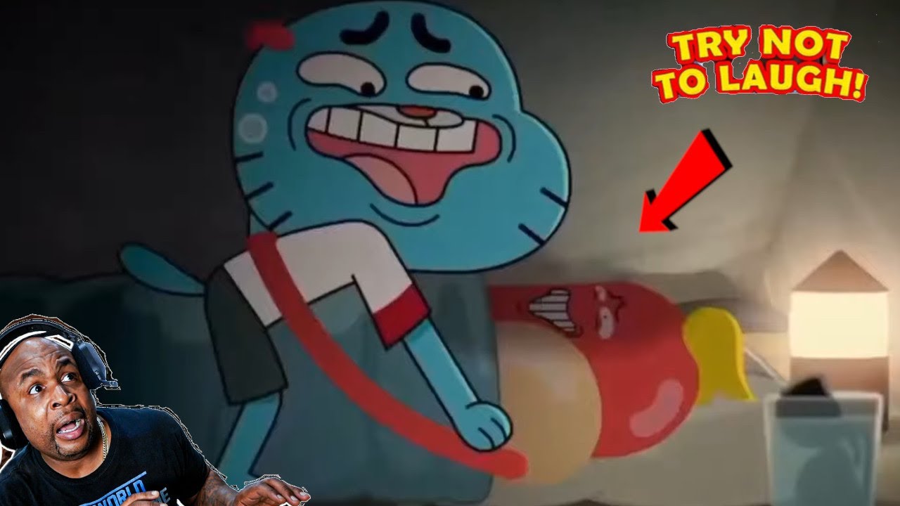 Reacting To Adult Jokes In The Amazing World Of Gumball - YouTube