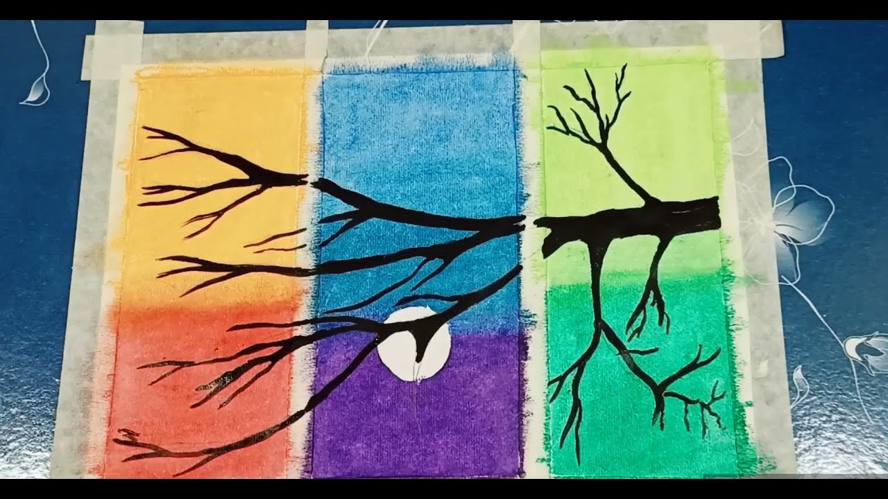 Ft.Artist Girl |Nurture drow2021|Easy drowning ideas| Couler sketch ...