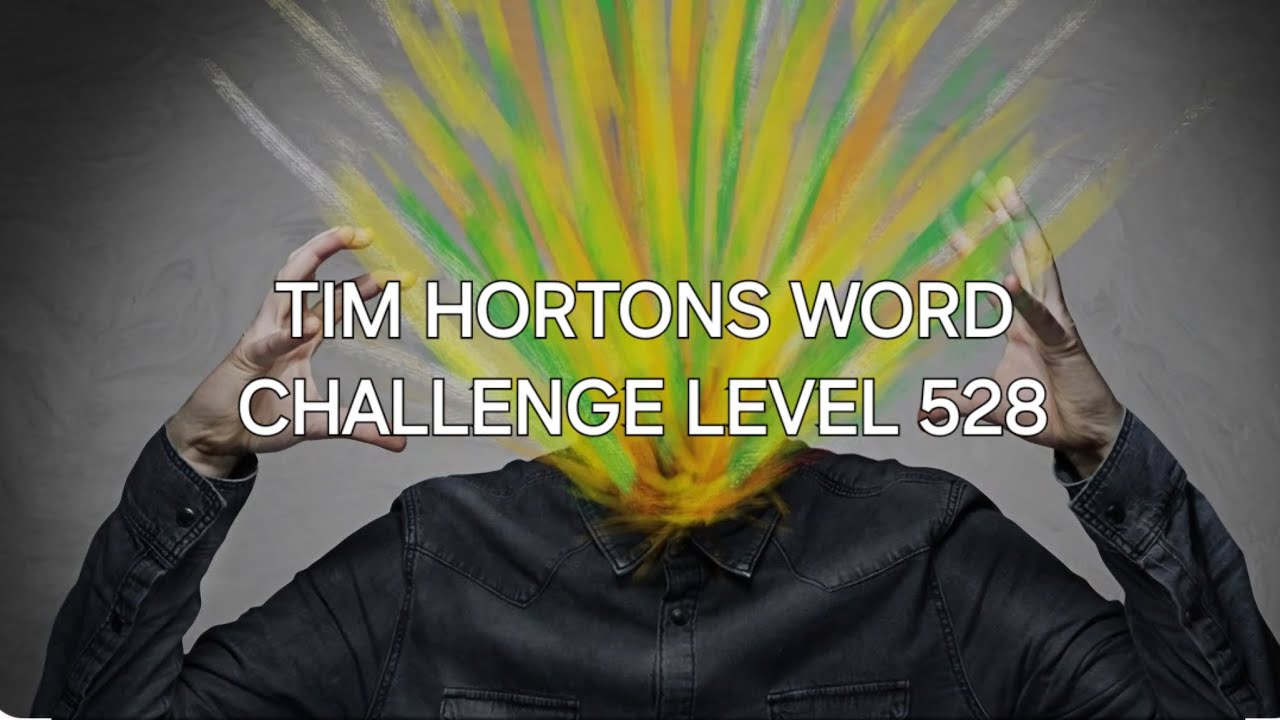 🤯TOUGH🤯 Tim Hortons Word Challenge Level 528 #timhortons #newvideo # ...
