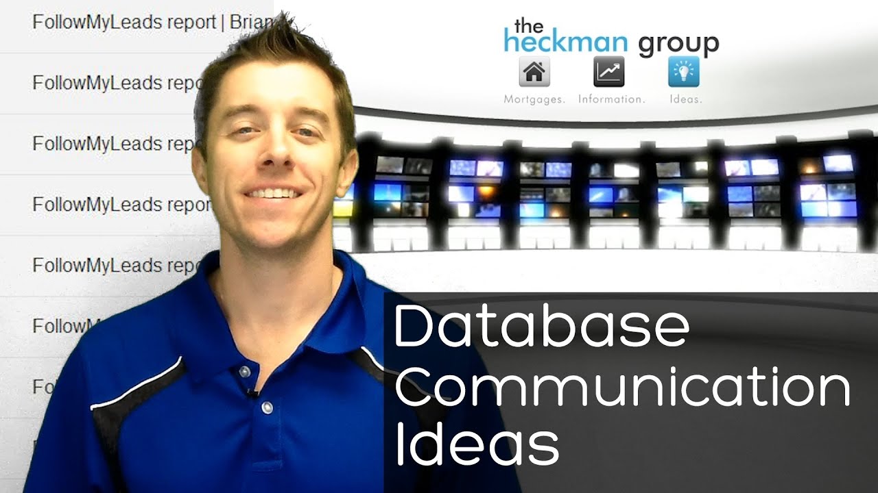 Ideas for communicating with your database | Brian Heckman 813-749-7776 ...