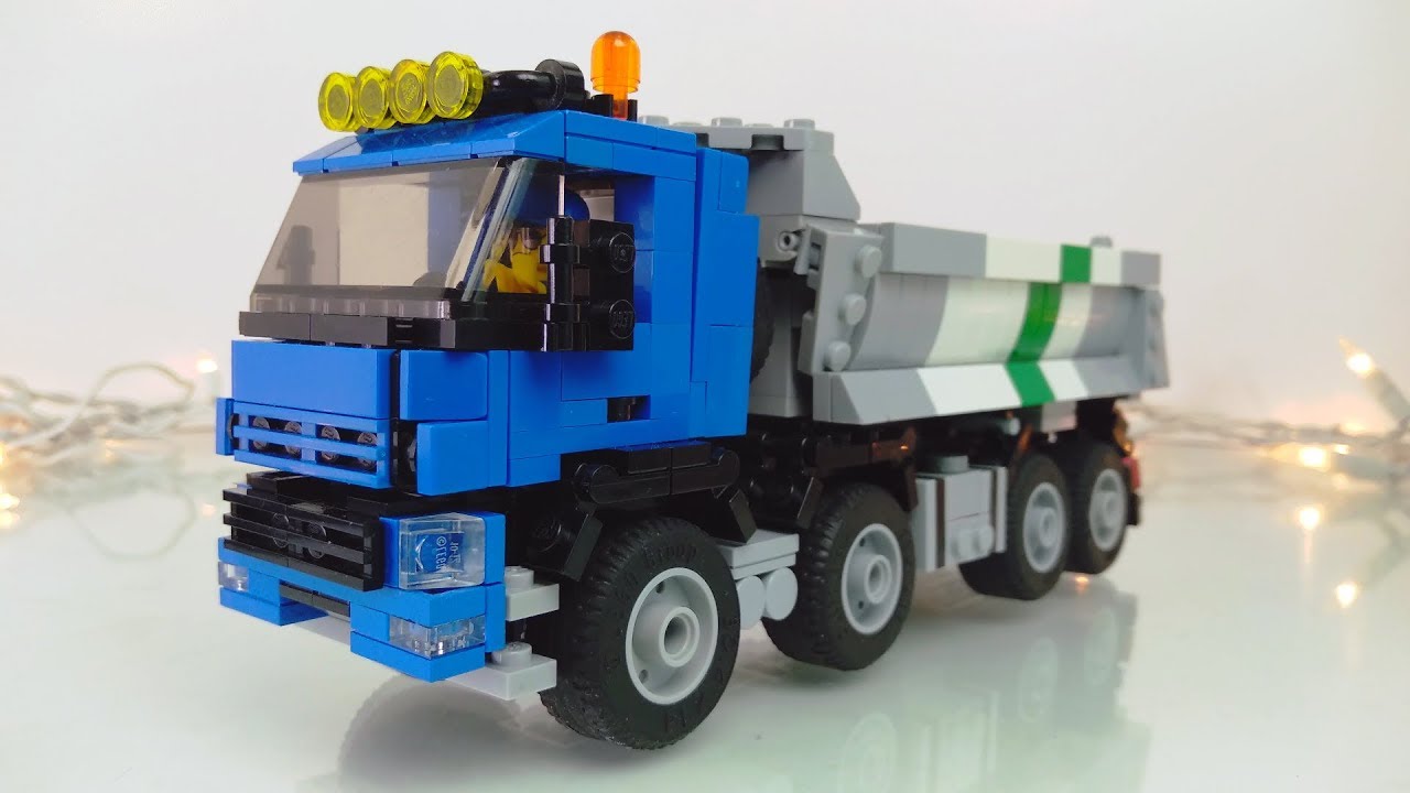 Custom LEGO 8x8 Tipper Truck! (Tatra Phoenix Inspired) - YouTube