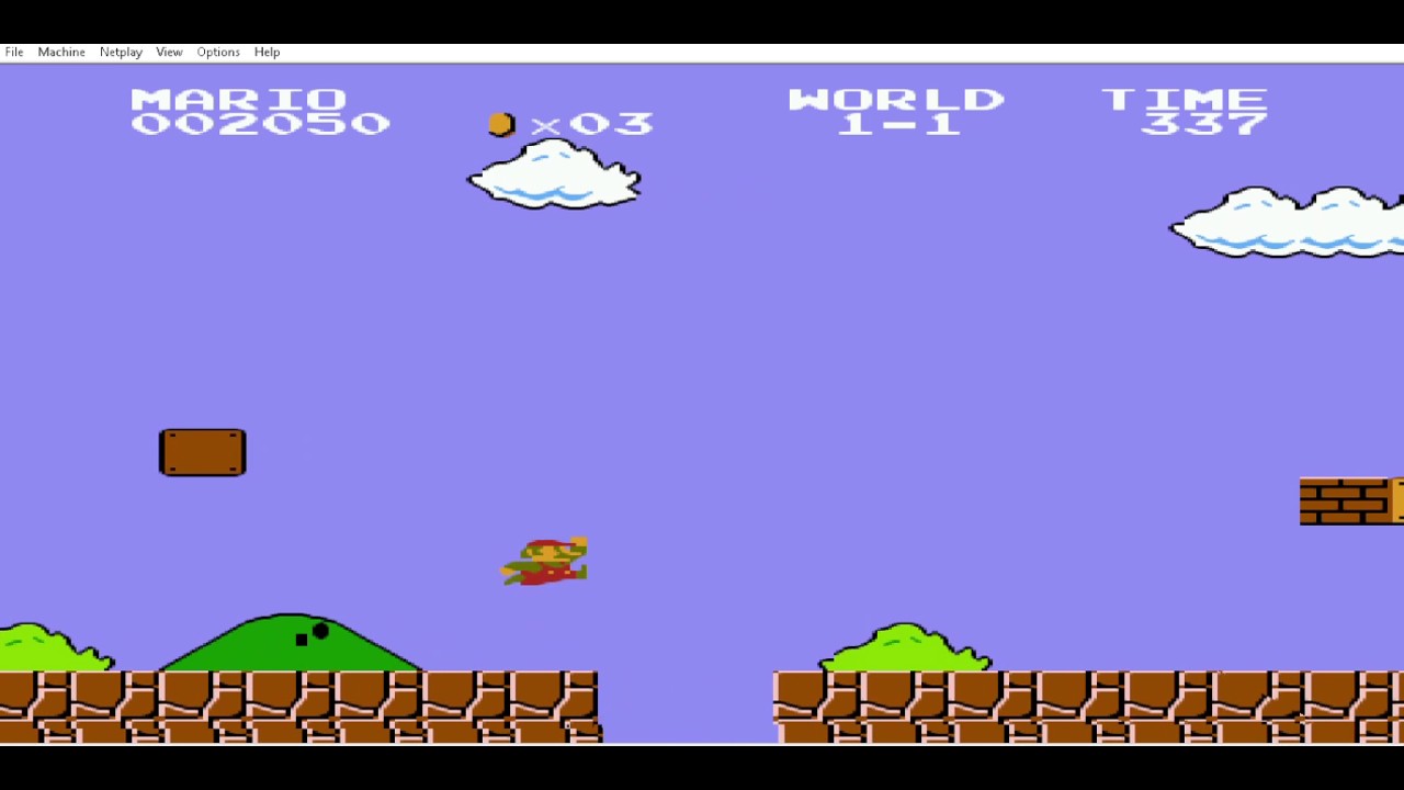 Super Mario Bros NES Emulator version - YouTube