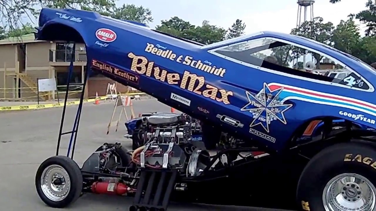 Mach IV Mustang Dragster & Blue Max Mustang Dragster - YouTube