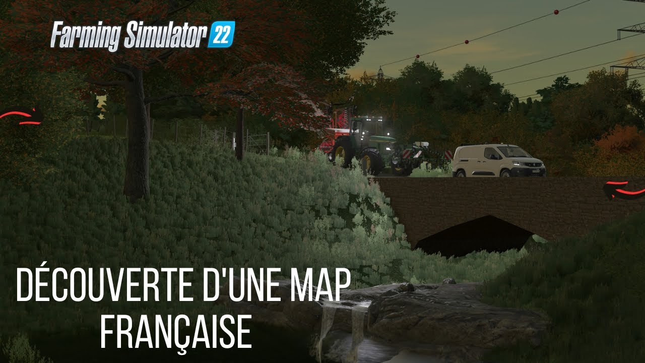 L'une Des Plus Belle Map Française sur Farming simulator 22 I Elle est ...
