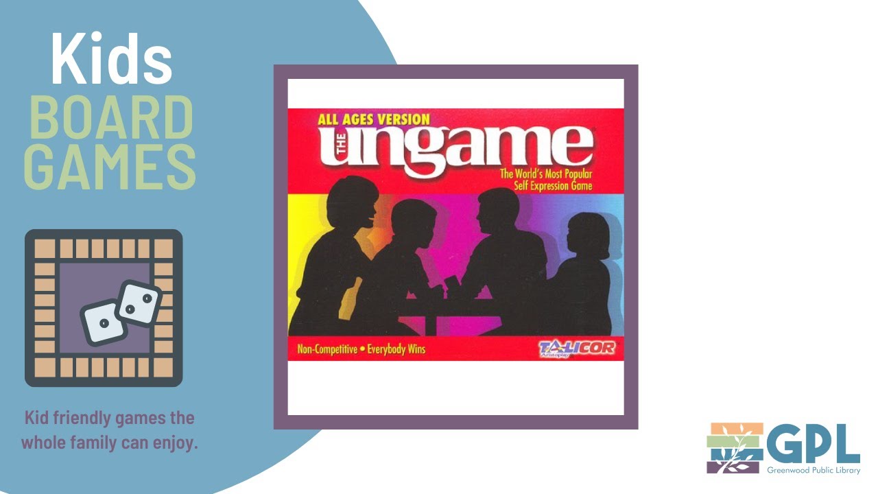 Kids Board Games | The Ungame - YouTube
