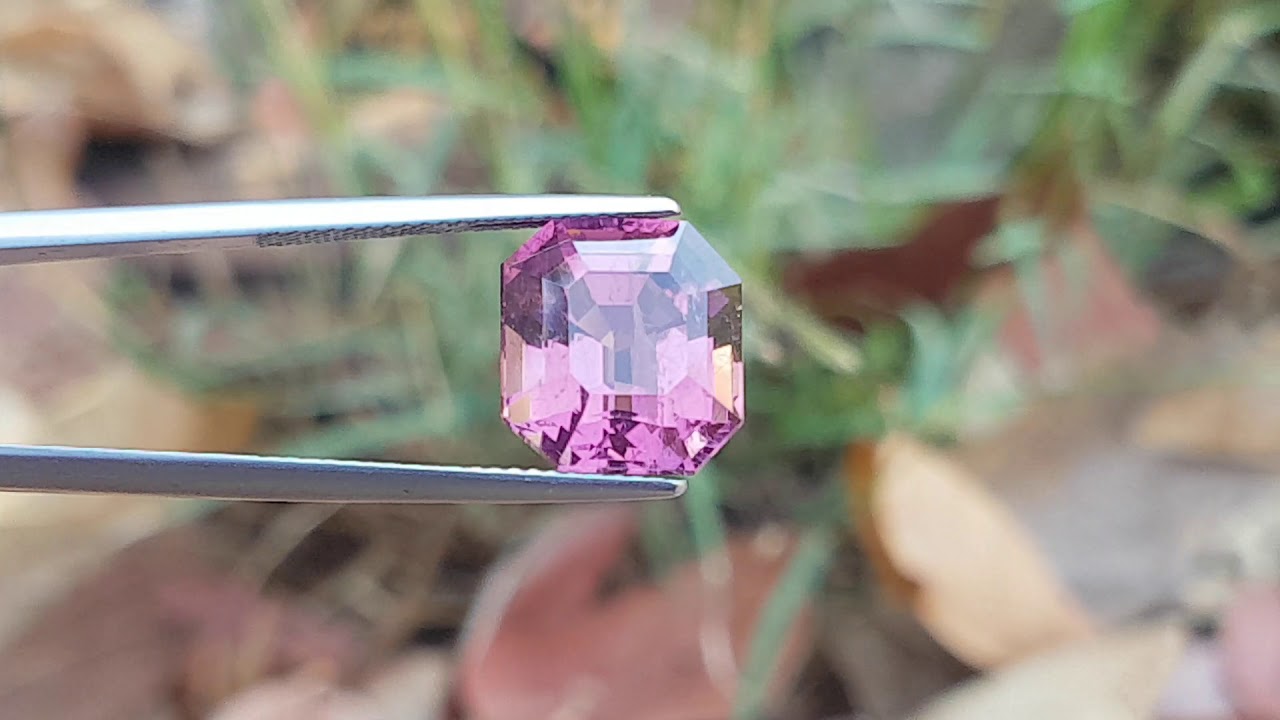 8.67ct Natural Bi-Color Congo Tourmaline - YouTube