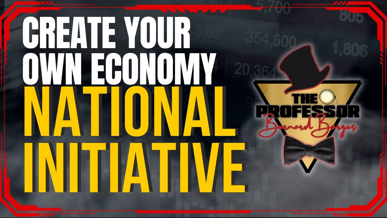 CREATE YOUR OWN ECONOMY NATIONAL INITIATIVE | Bernard Borges - YouTube