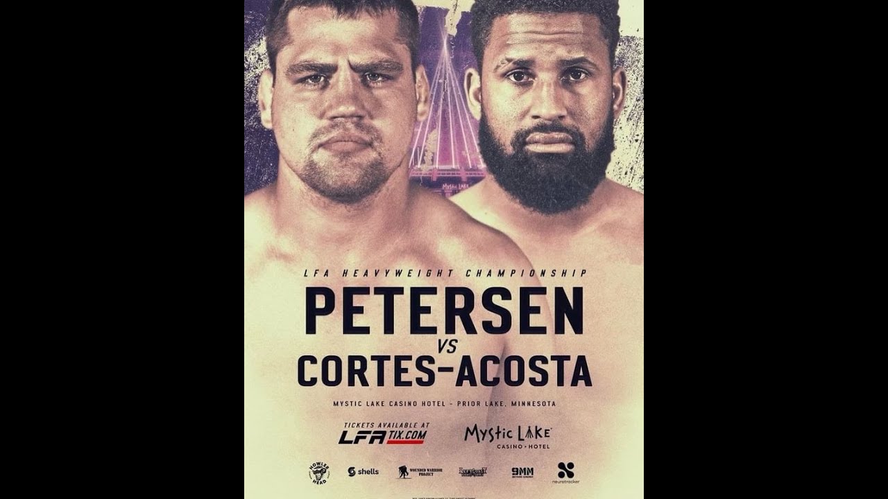 Thomas Petersen LFA Heavyweight Title Fight Breakdown!! My great friend ...