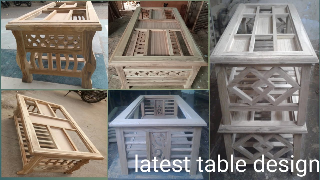 50+ Best Wooden Table Design 2024 |Modern Tea Table Design 2024 ...