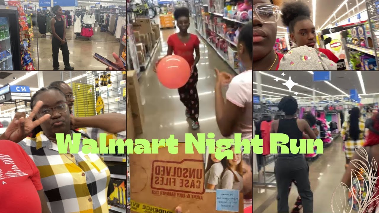 Walmart Night Run!!! - YouTube