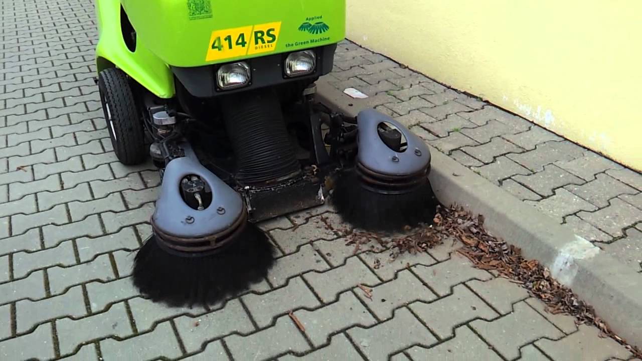 Green machines 414RS in action www.phu-impex.pl - YouTube