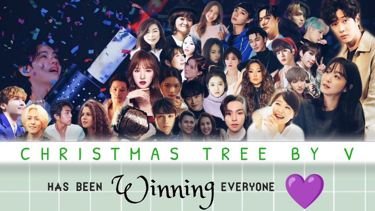 Christmas Tree by V has been winning everyone hearts - YouTube