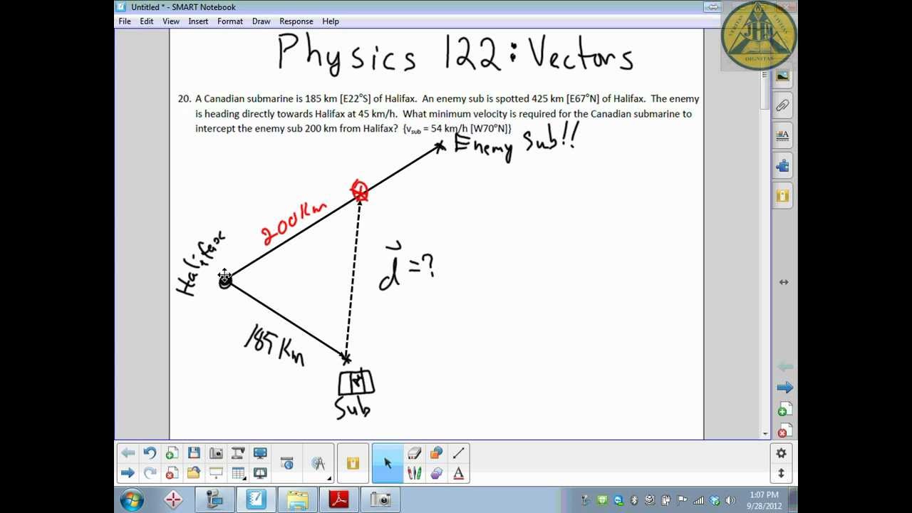 Physics 122 App Vectors #20 - YouTube